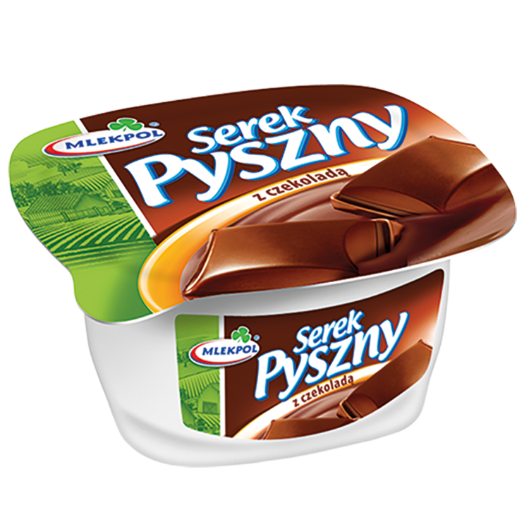 Serek homogenizowany Pyszny waniliowy – Mlekpol