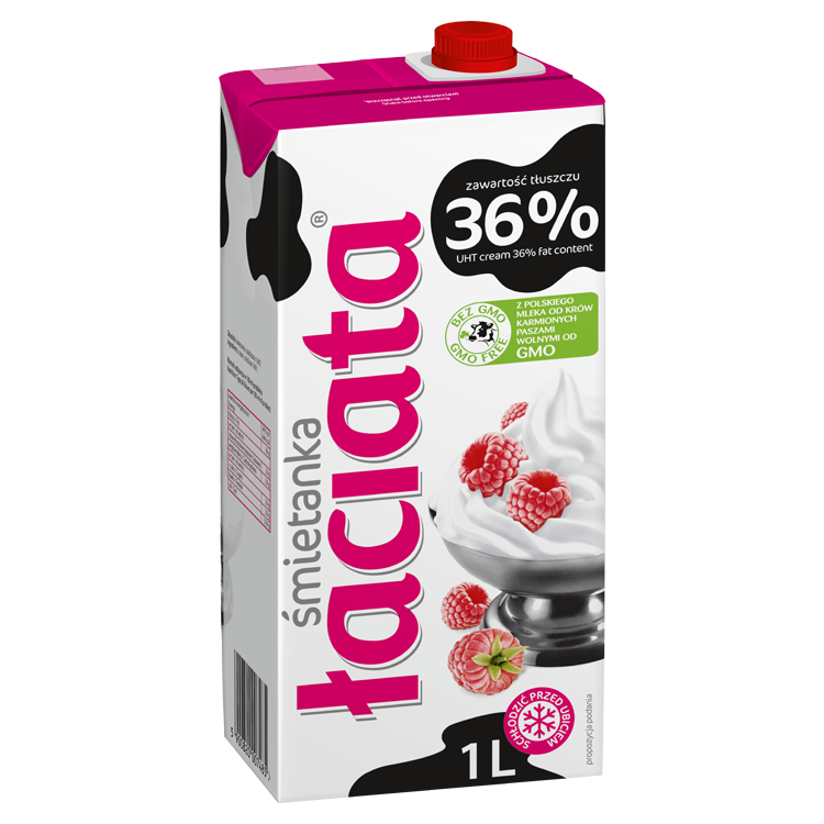 Śmietanka UHT Łaciata 18% – Mlekpol