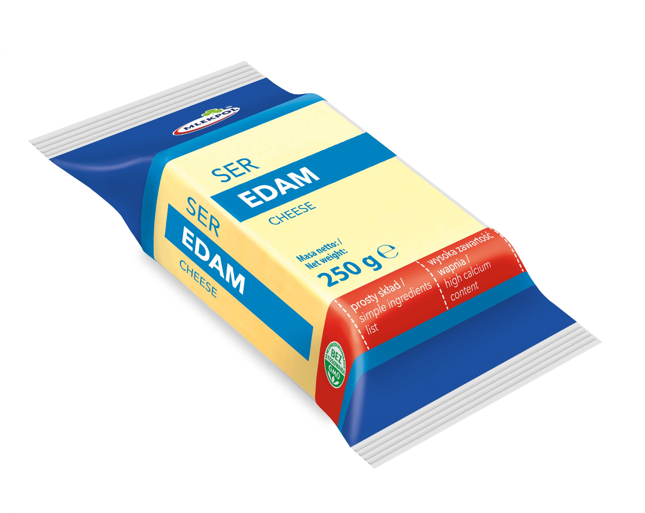 Edamski cheese, portions – Mlekpol