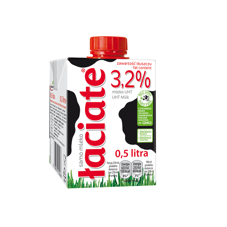Łaciate UHT evaporated milk – Mlekpol