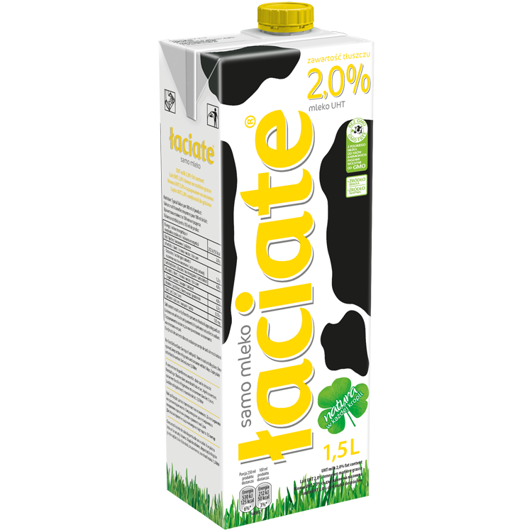 Łaciate UHT milk with chocolate flavour – Mlekpol