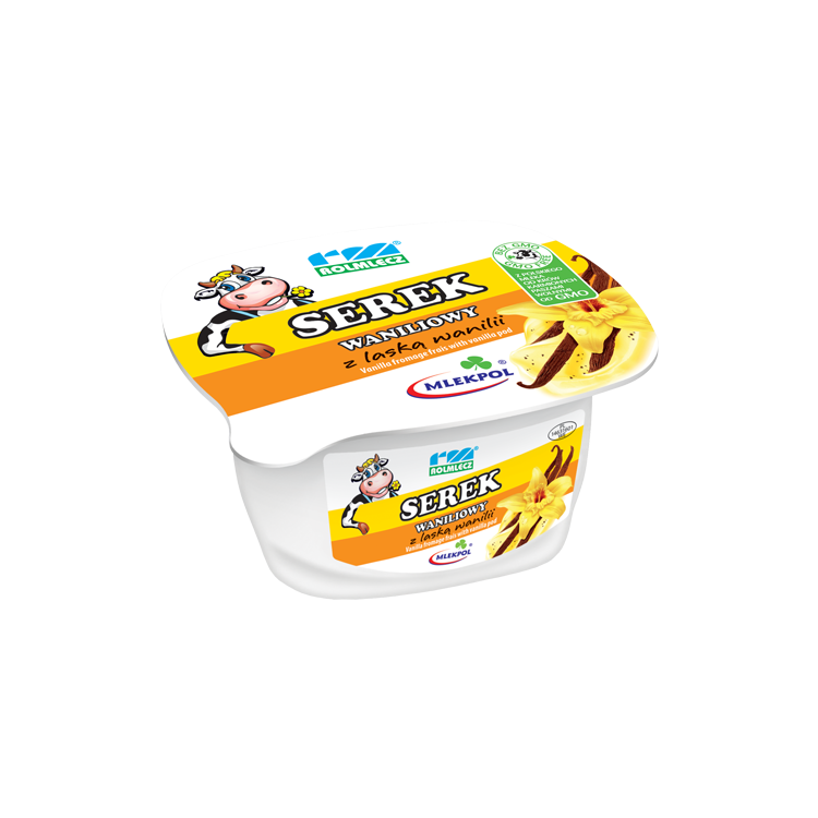 Rolmlecz vanillla homogenized cheese with natural vanilla – Mlekpol