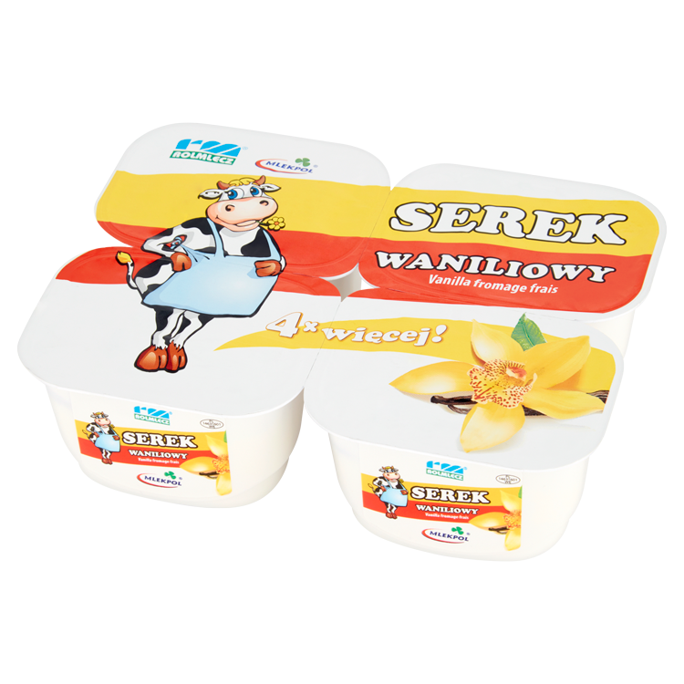 Rolmlecz vanilla homogenized cheese – Mlekpol