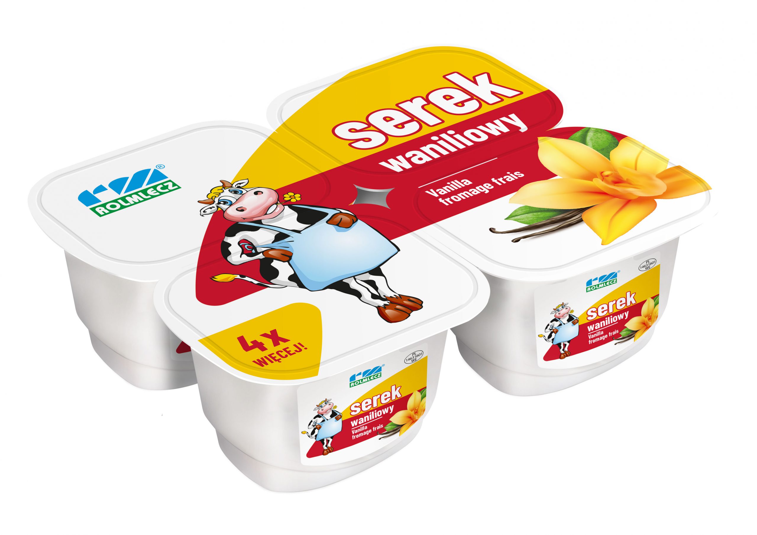 Rolmlecz vanilla homogenized cheese – Mlekpol