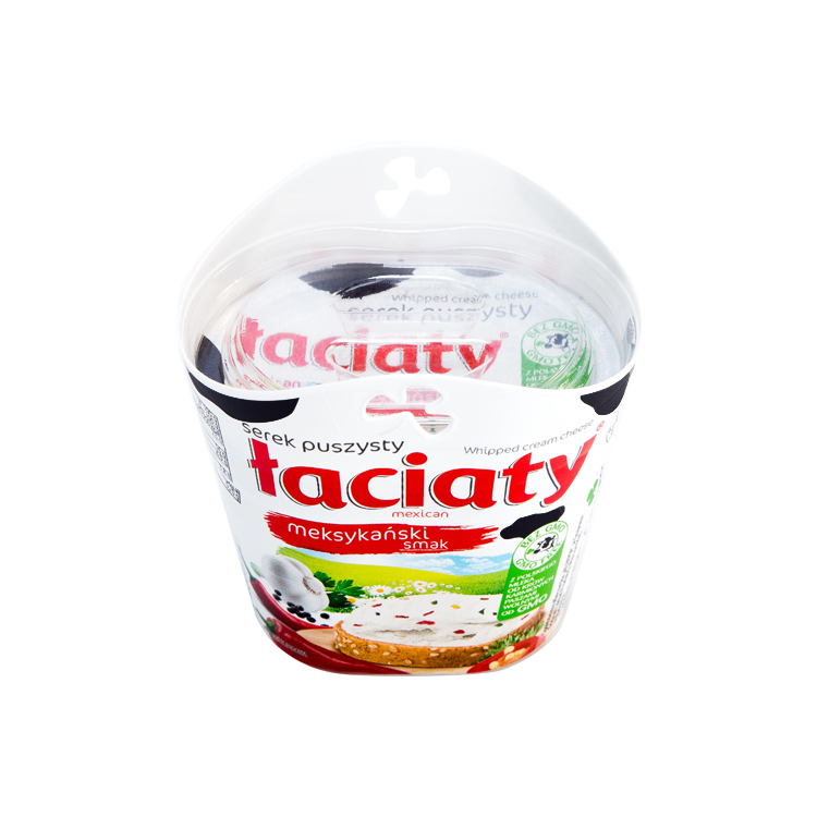 Puszysty Łaciaty cream cheese with Mexican flavour – Mlekpol