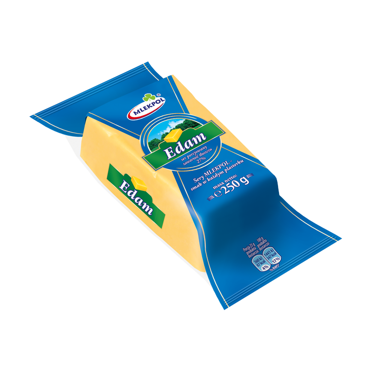Edamski cheese, slices – Mlekpol